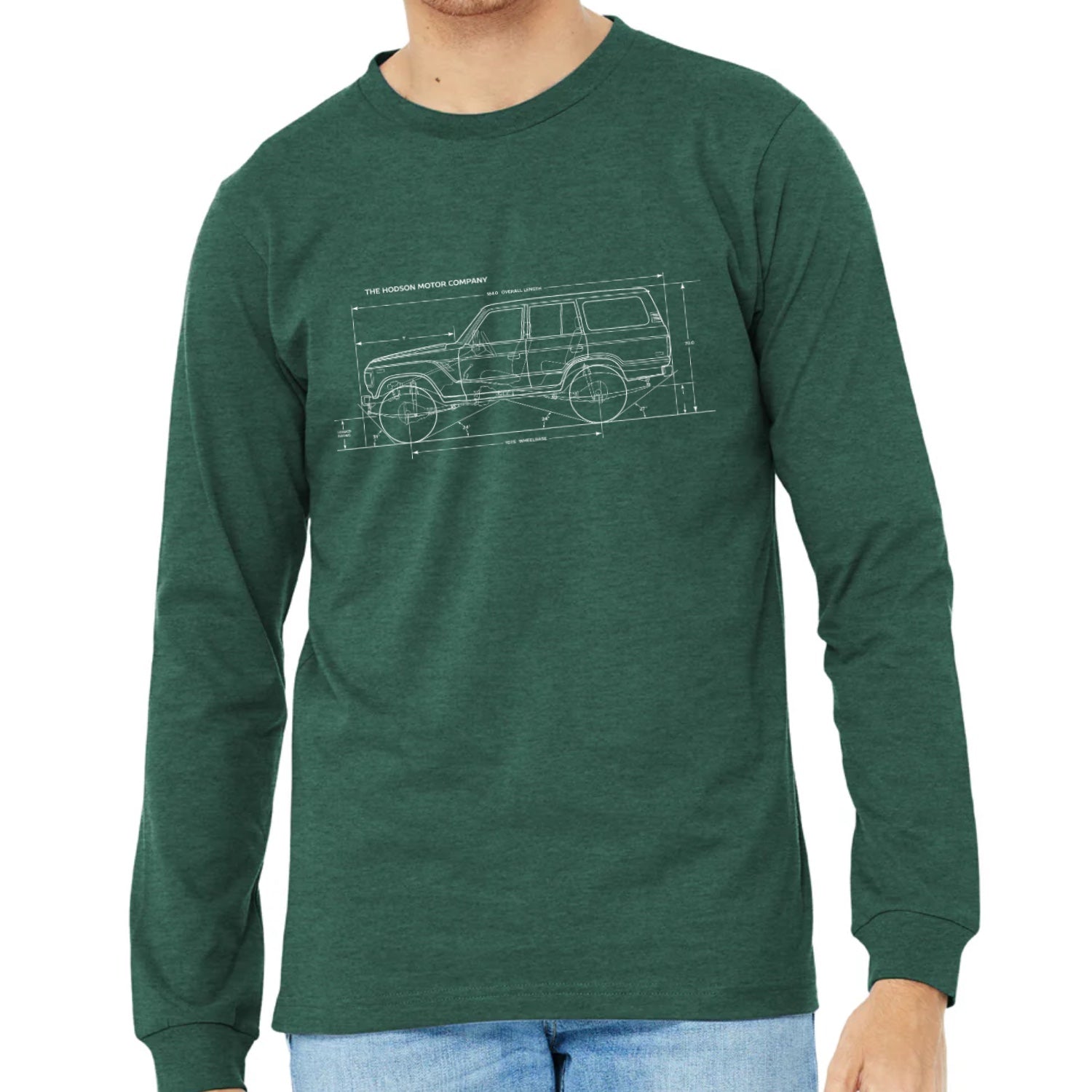 FJ60 Blueprint Long Sleeve – Hodson Motors