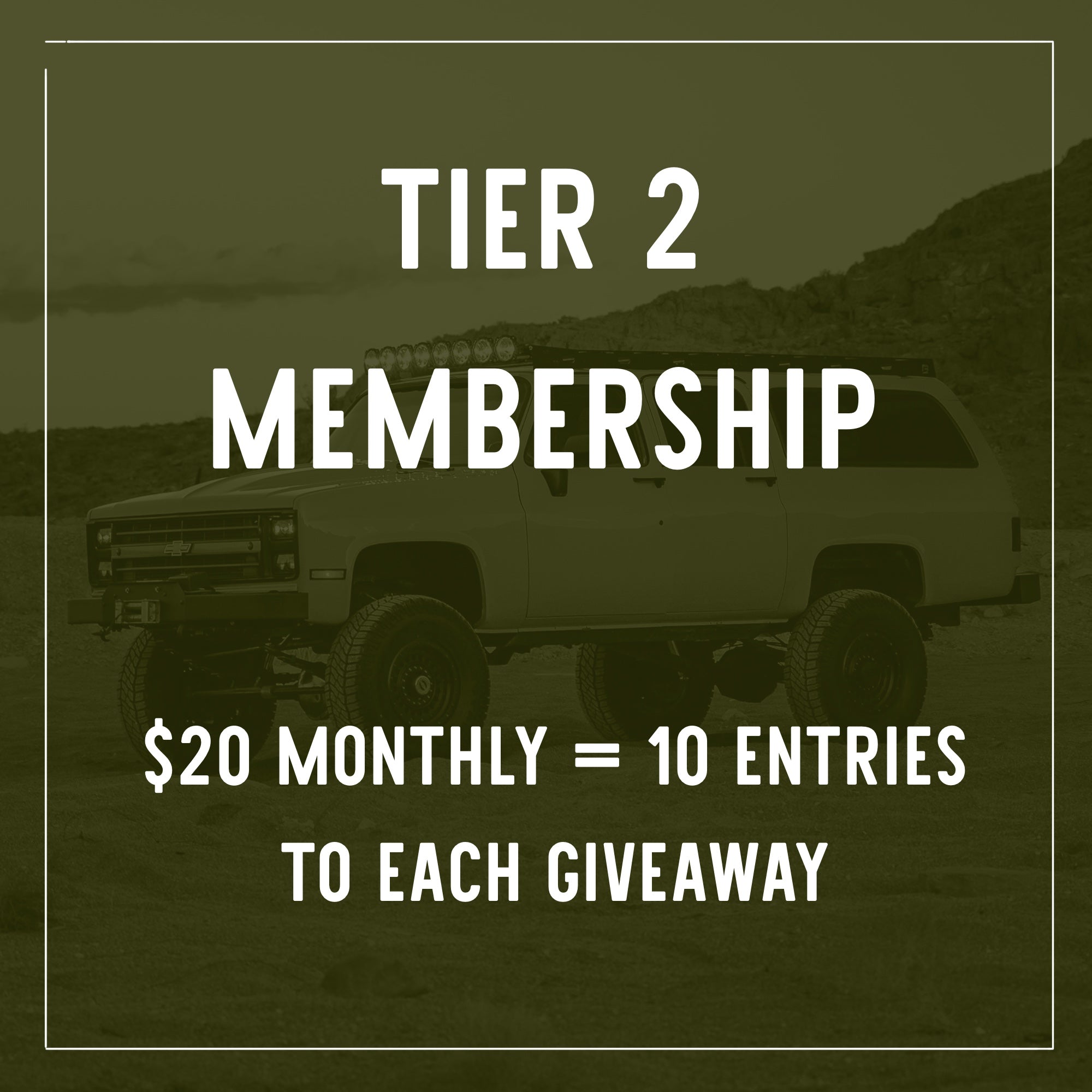 Tier 2 Membership – Hodson Motors